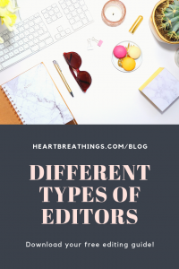 Different Types Of Editors (And What They Cost) | How To Edit Your ...
