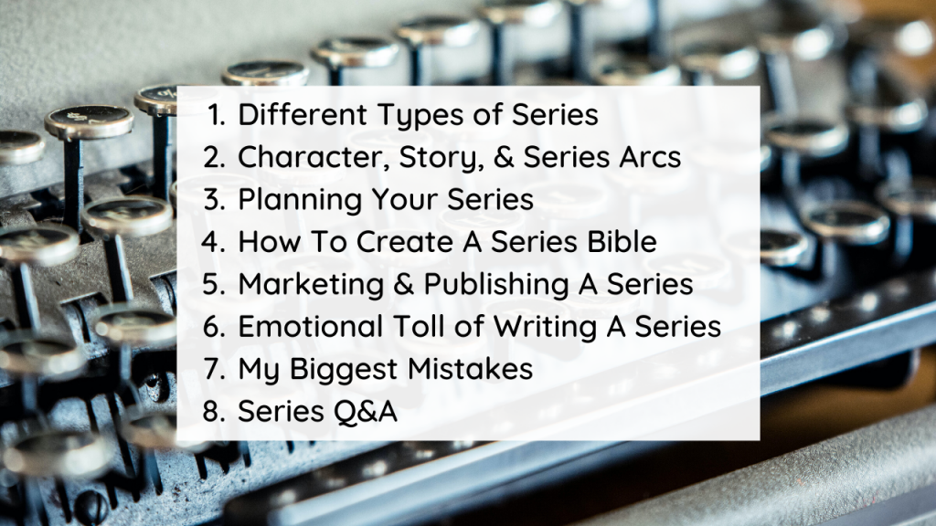The Different Types of Series (How To Plan & Write A Series, #1 ...